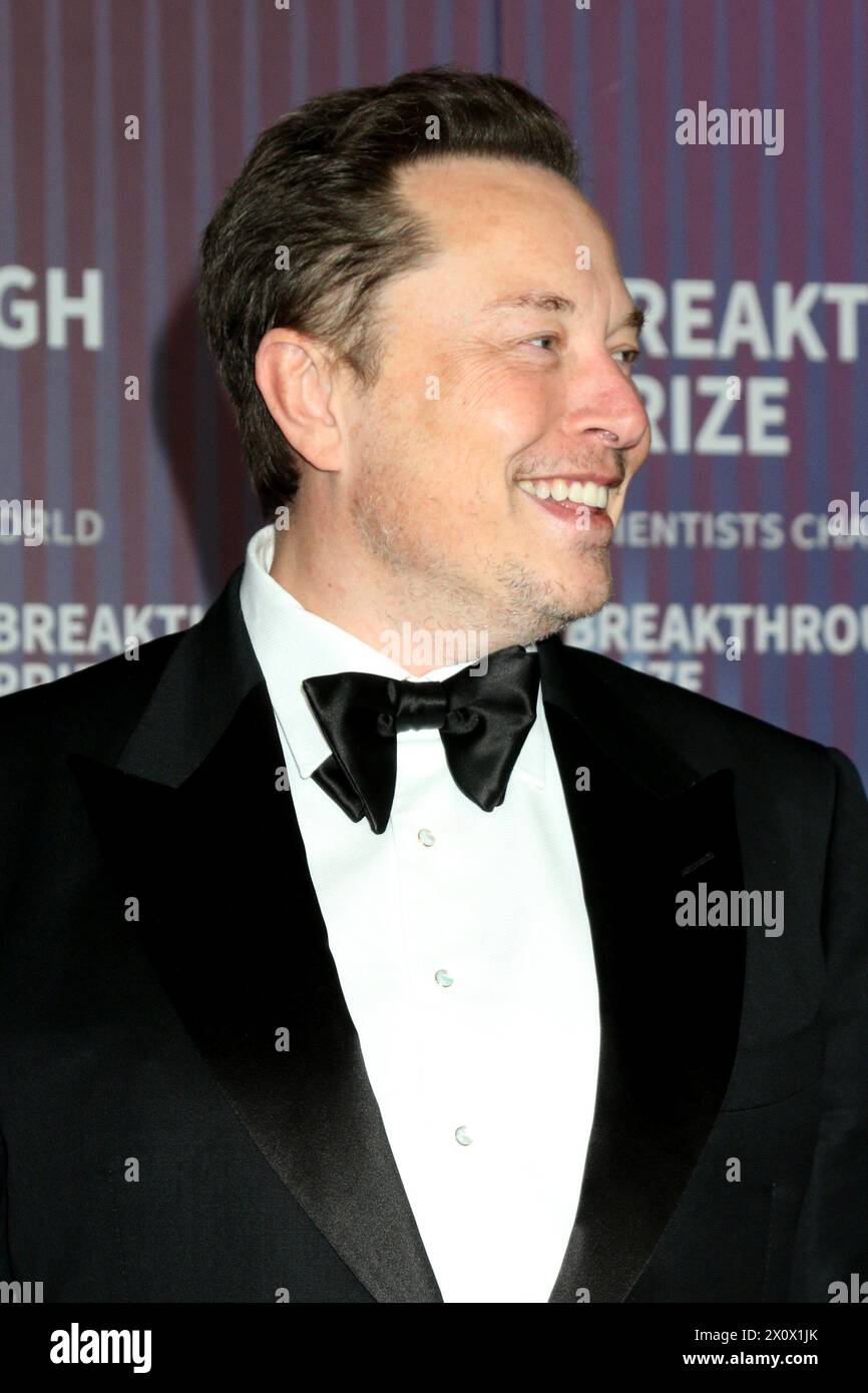 April 13, 2024, Los Angeles, Ca, USA: LOS ANGELES - APR 13: Elon Musk ...