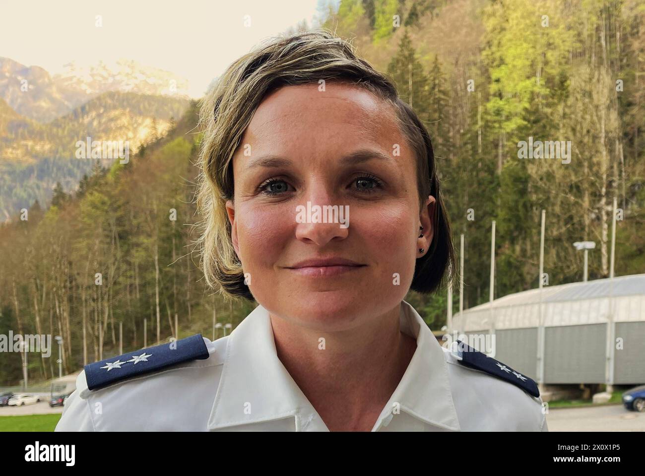 Berchtesgaden, Oberbayern. Sportlerehrung der Bundespolizeischule. Foto ...