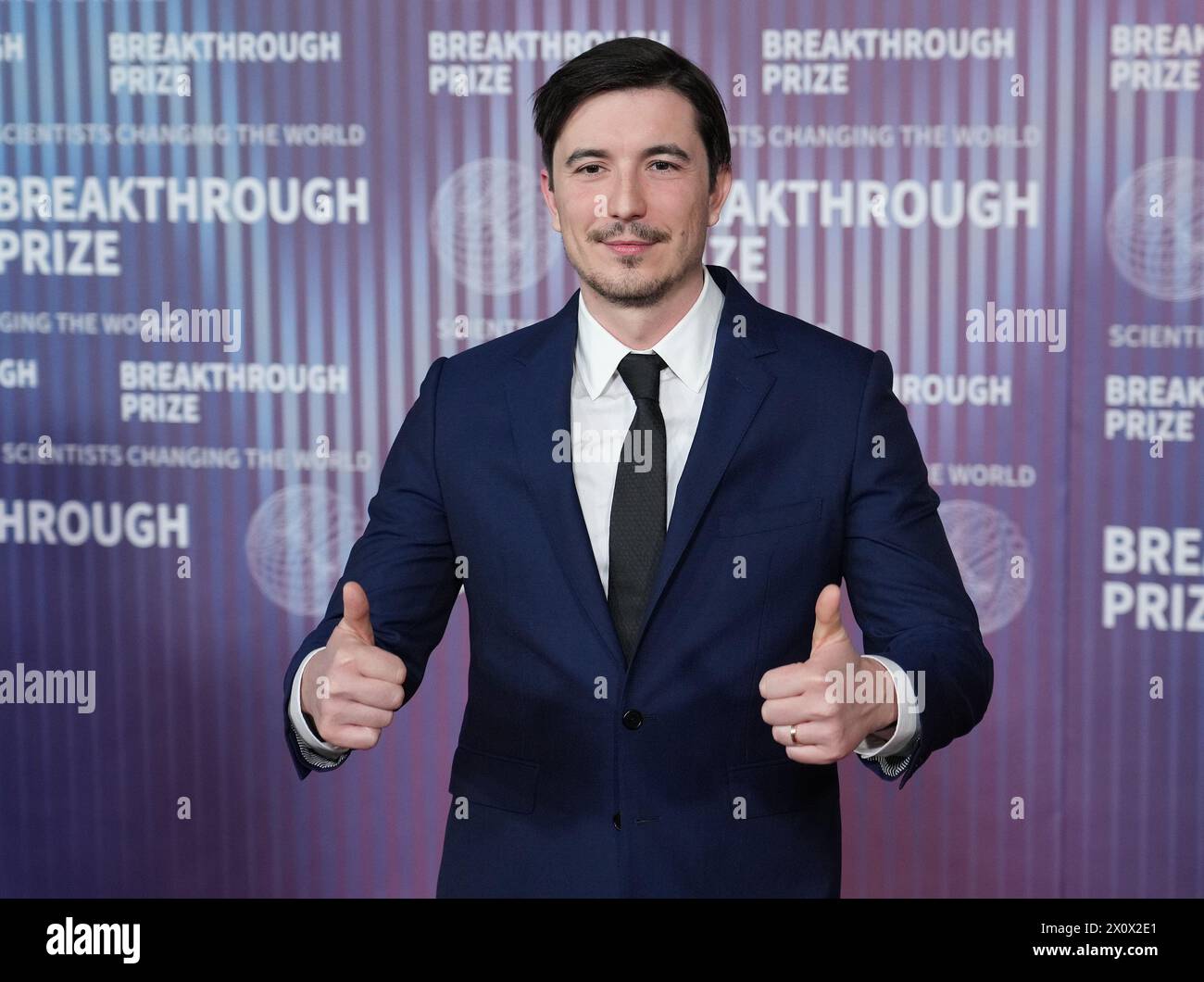 CEO of Robinhood Vlad Tenev arrives at the 10th Annual Breakthrough Prize Ceremony held at the ...