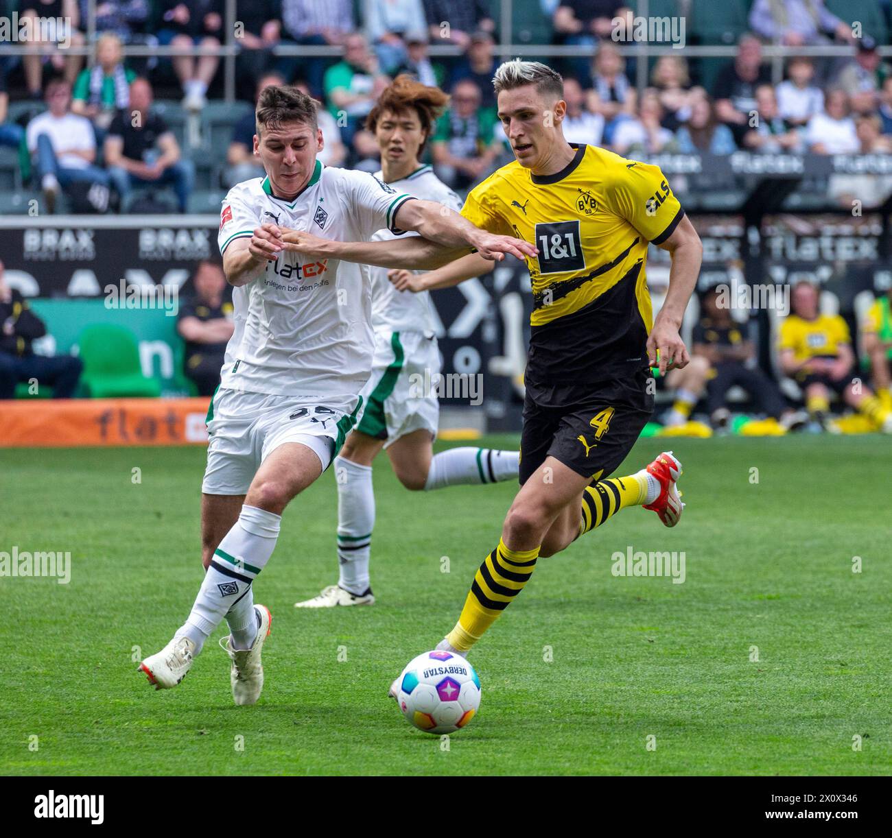 sports, football, Bundesliga, 2023/2024, Borussia Moenchengladbach vs ...