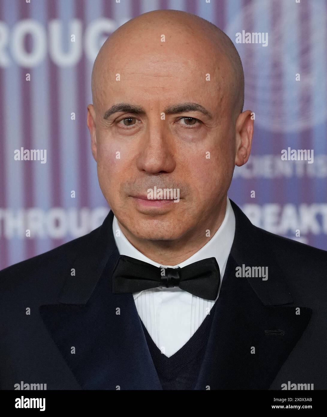 Yuri Milner arrives at the 10th Annual Breakthrough Prize Ceremony held ...