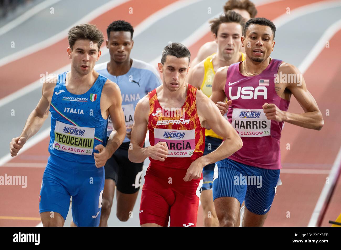Catalin Tecuceanu of Italy, Mariano Garcia of Spain and Isaiah Harris ...