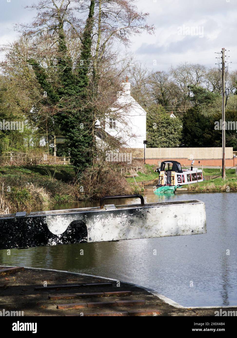 Hatton Locks Grand Union Canal Warwickshire England UK Stock Photo - Alamy