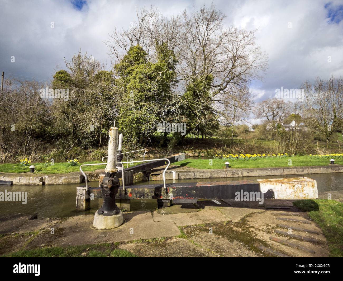 Hatton Locks Grand Union Canal Warwickshire England UK Stock Photo - Alamy