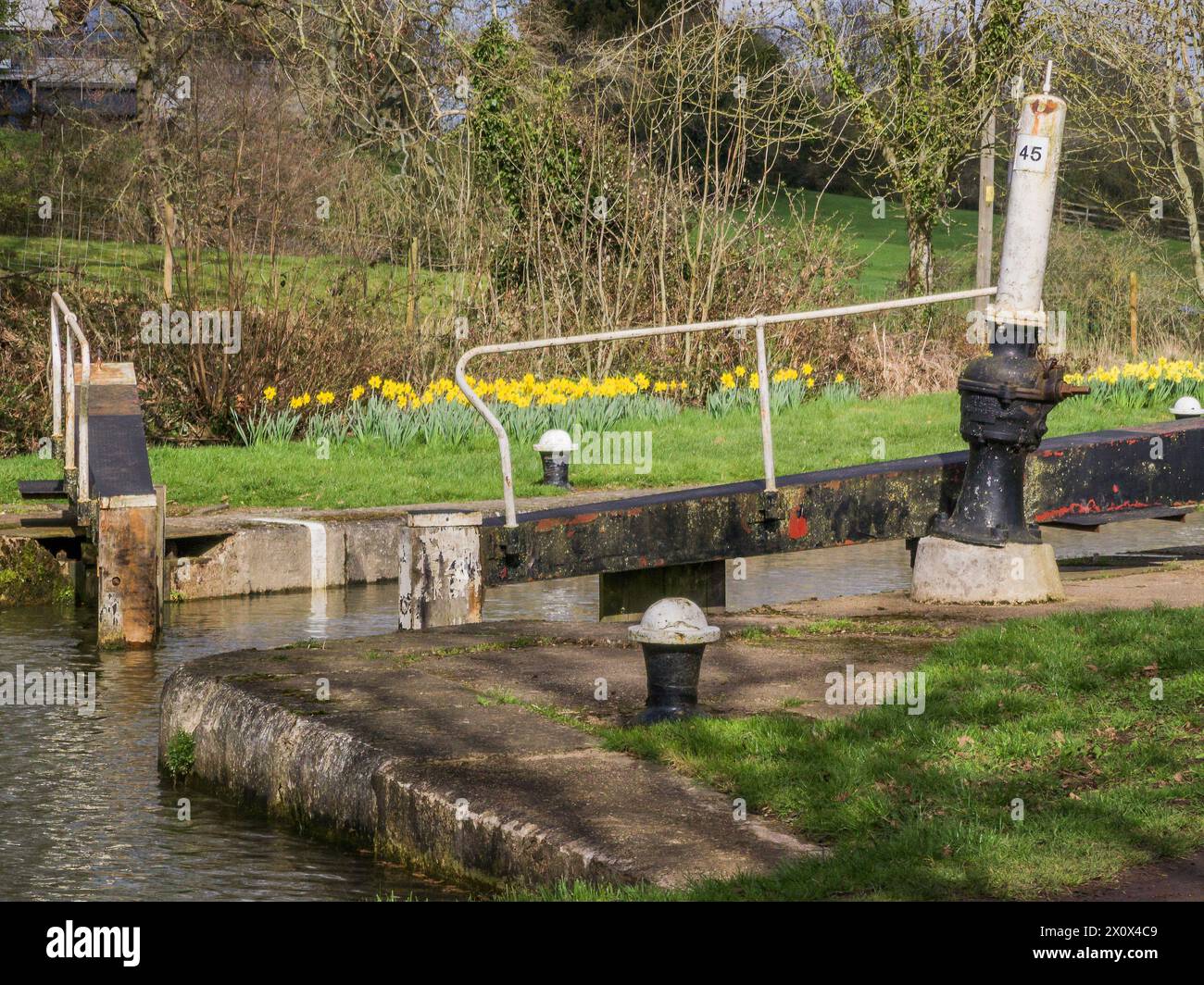 Hatton Locks Grand Union Canal Warwickshire England UK Stock Photo - Alamy