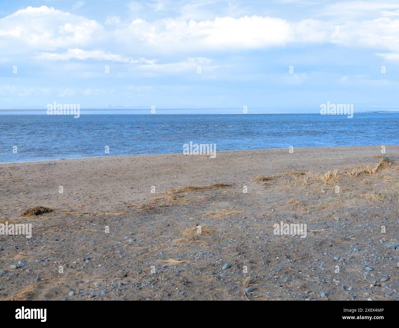 Ferry beach at Fleetwood Stock Photo - Alamy