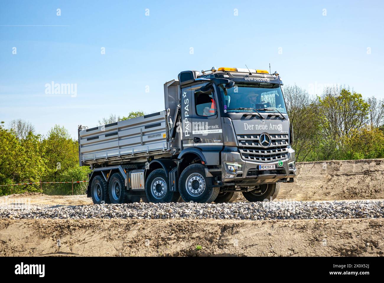 st. pölten, austria, 12 april 2024, mawev show, exhibition for ...