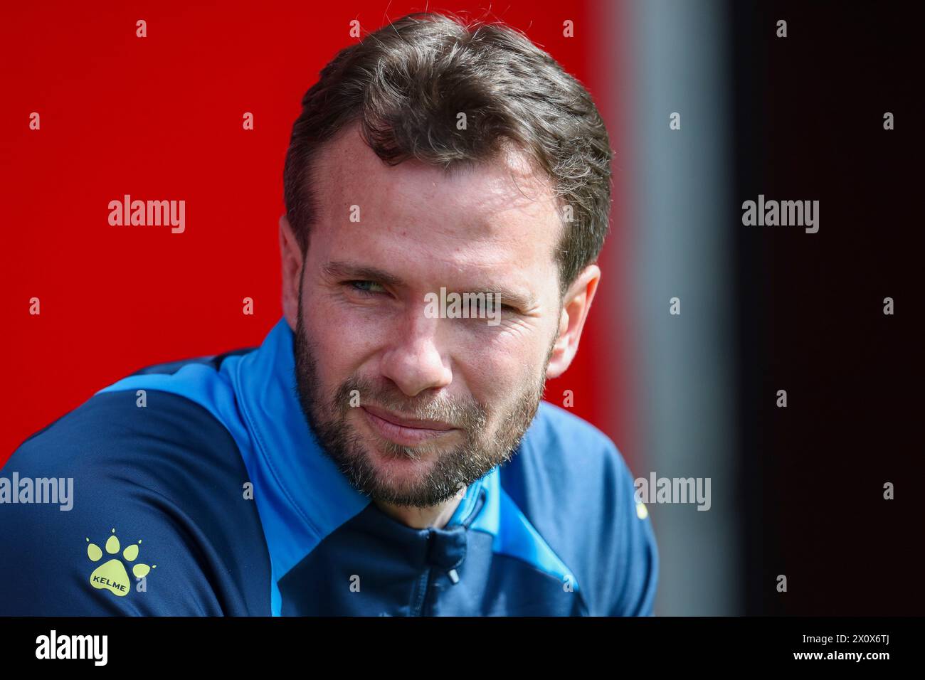 Southampton, UK. 13th Apr, 2024. Watford Manager Tom Cleverley during ...