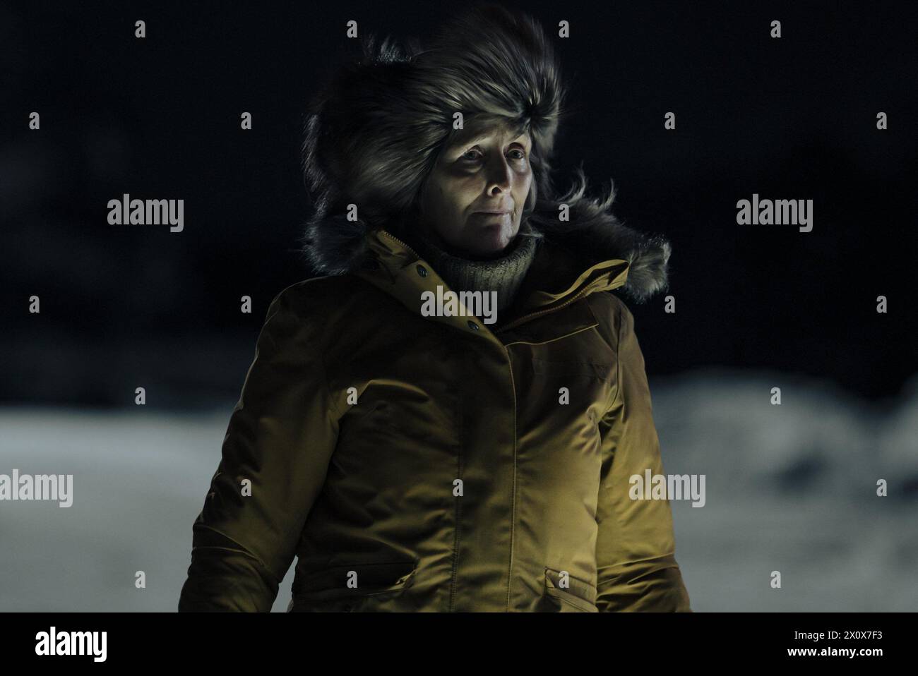 FIONA SHAW in TRUE DETECTIVE (2024), directed by CARY JOJI FUKUNAGA ...