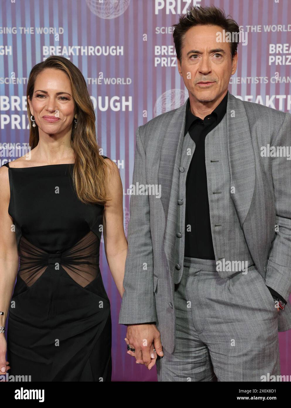 LOS ANGELES, CA - APRIL 13: Susan Downey, Robert Downey Jr, at the 10th ...