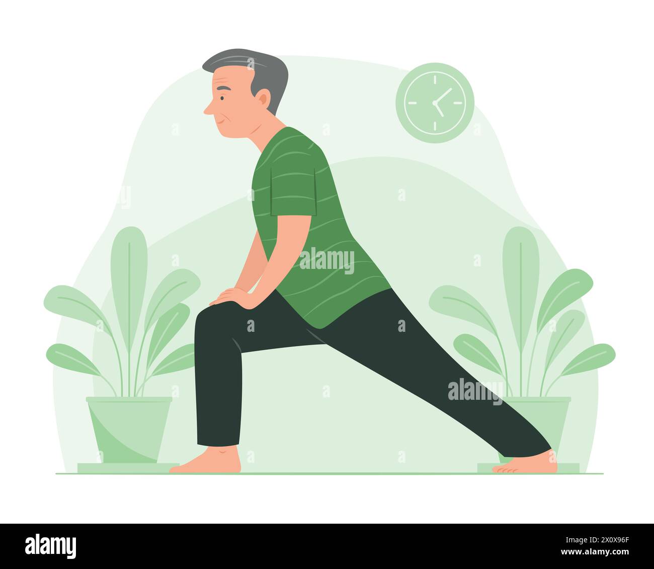 Uncle wellbeing Stock Vector Images - Alamy