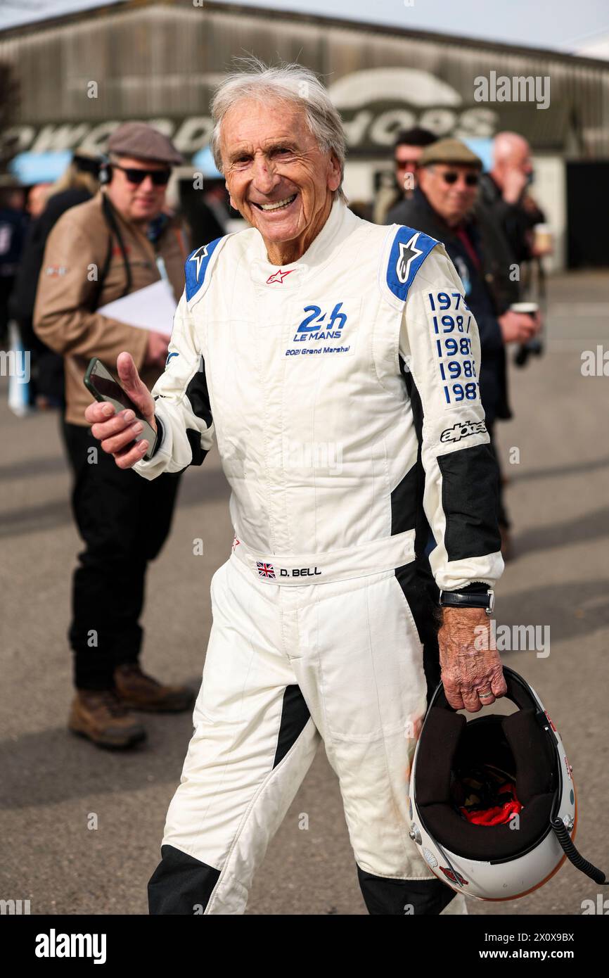 EDITORIAL USE ONLY British racing driver Derek Bell at the 81st Members ...