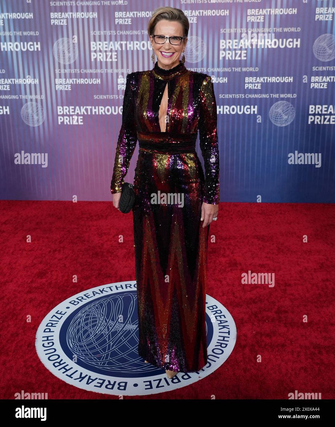 Los Angeles, USA. 13th Apr, 2024. CEO of GlaxoSmithKline Dame Emma Walmsley arrives at the 10th ...