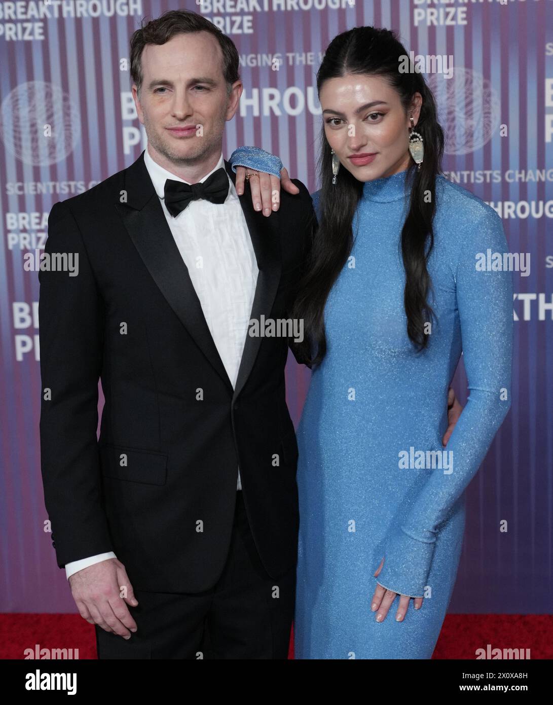 (L-R) Joe Gebbia and Isabelle Boemeke at the 10th Annual Breakthrough ...