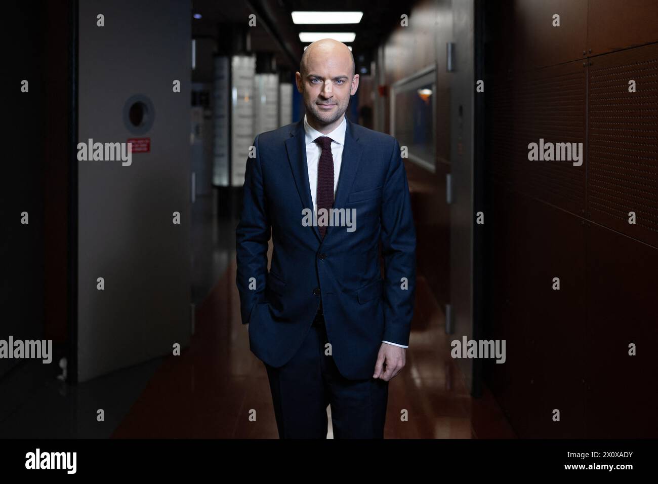 Portrait of French Deputy Minister for Europe Jean Noel Barrot ahead of ...