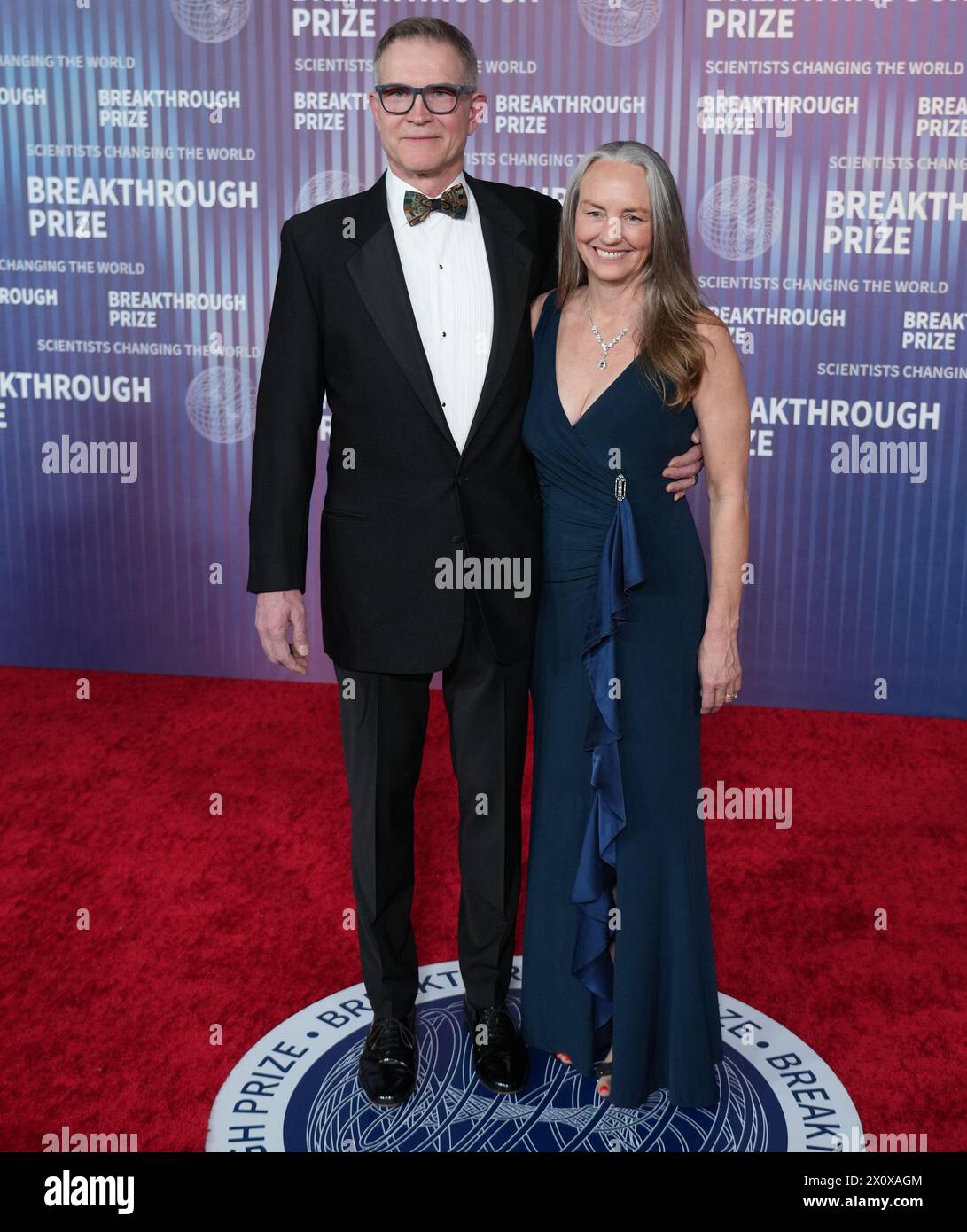 (L-R) CEO of ROBLOX David Baszucki and Wife Jan Ellison arrives at the ...
