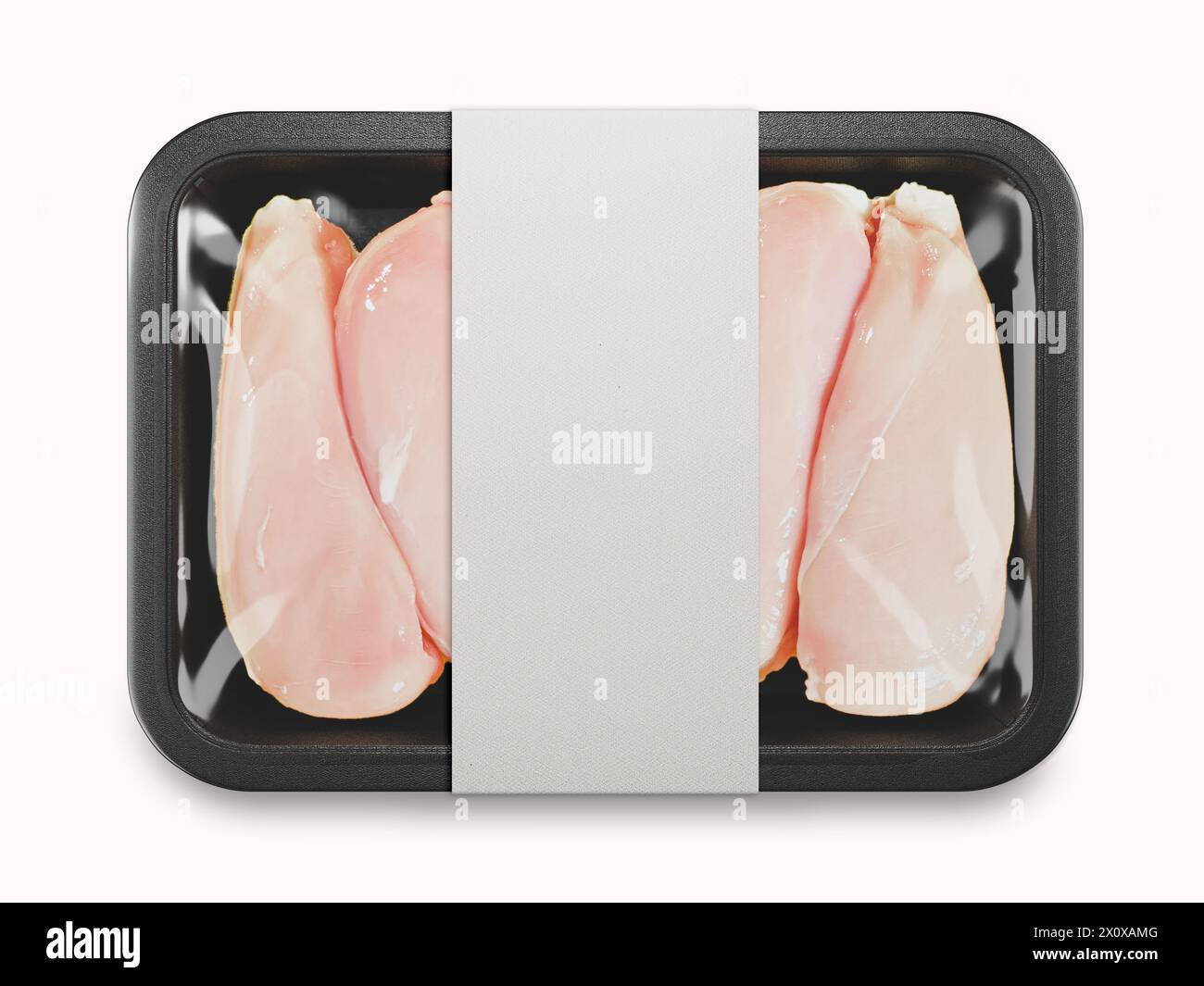 Chicken meat display Cut Out Stock Images & Pictures - Alamy