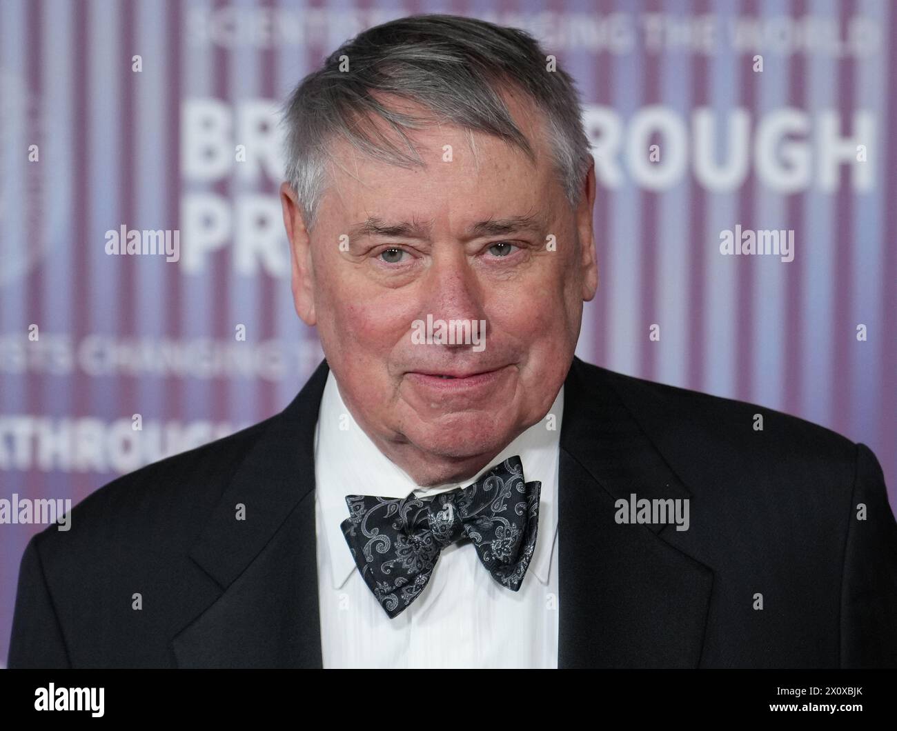 S. Peter Worden arrives at the 10th Annual Breakthrough Prize Ceremony ...