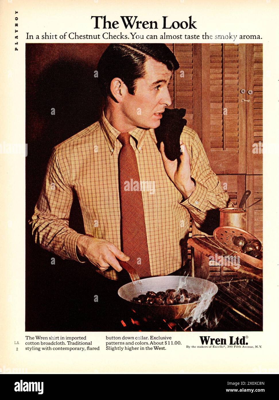 Vintage "Playboy" magazine September 1968 issue advert, USA Stock Photo ...