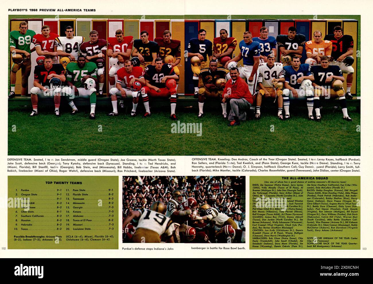 Vintage "Playboy" magazine September 1968 issue photo layout and ...