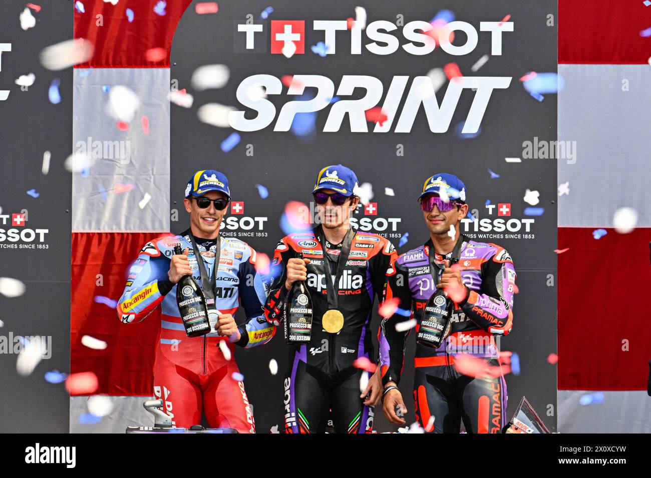 Sprint race of MotoGP Red Bull Grand Prix of Las Americas at Las ...