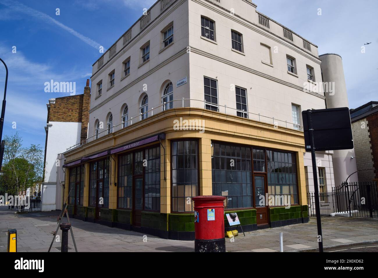 April 14, 2024, London, England, UK: Exterior view of the York And ...