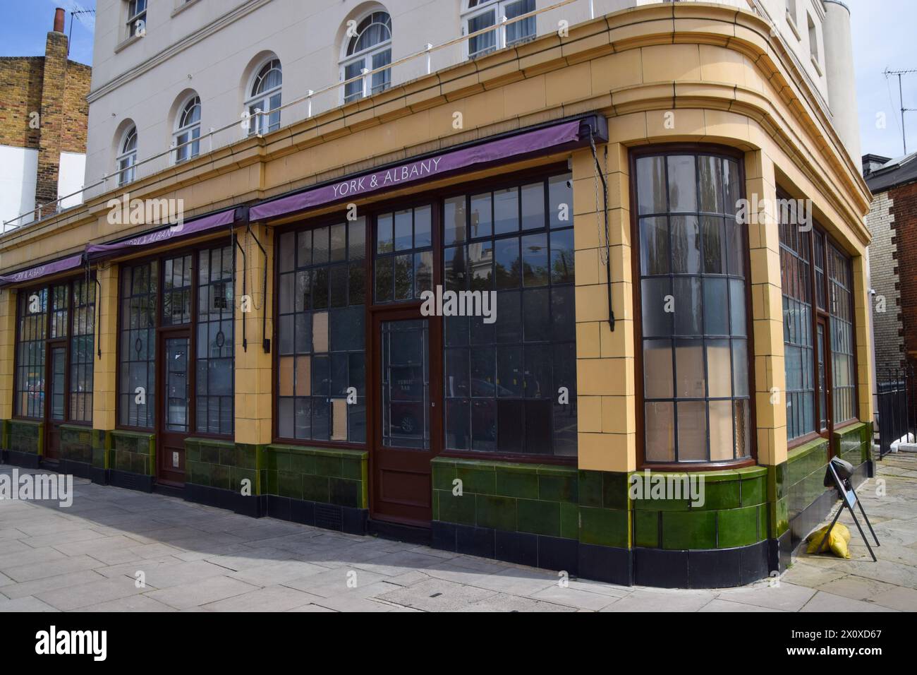 April 14, 2024, London, England, UK: Exterior view of the York And ...