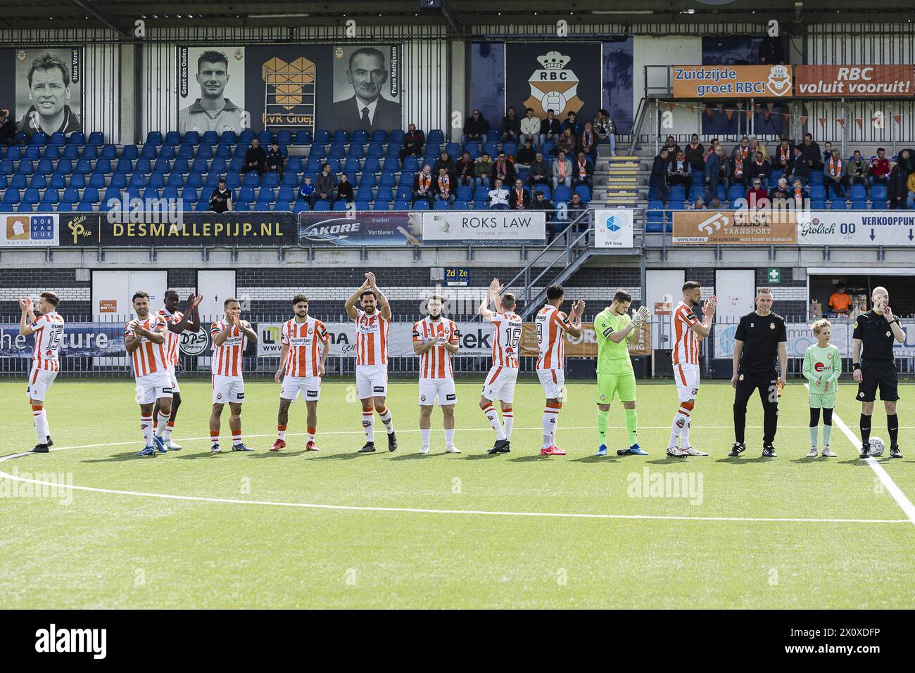 ROOSENDAAL - 14-04-2024. Atik stadium. Voetbal, season 2023-2024. RBC ...