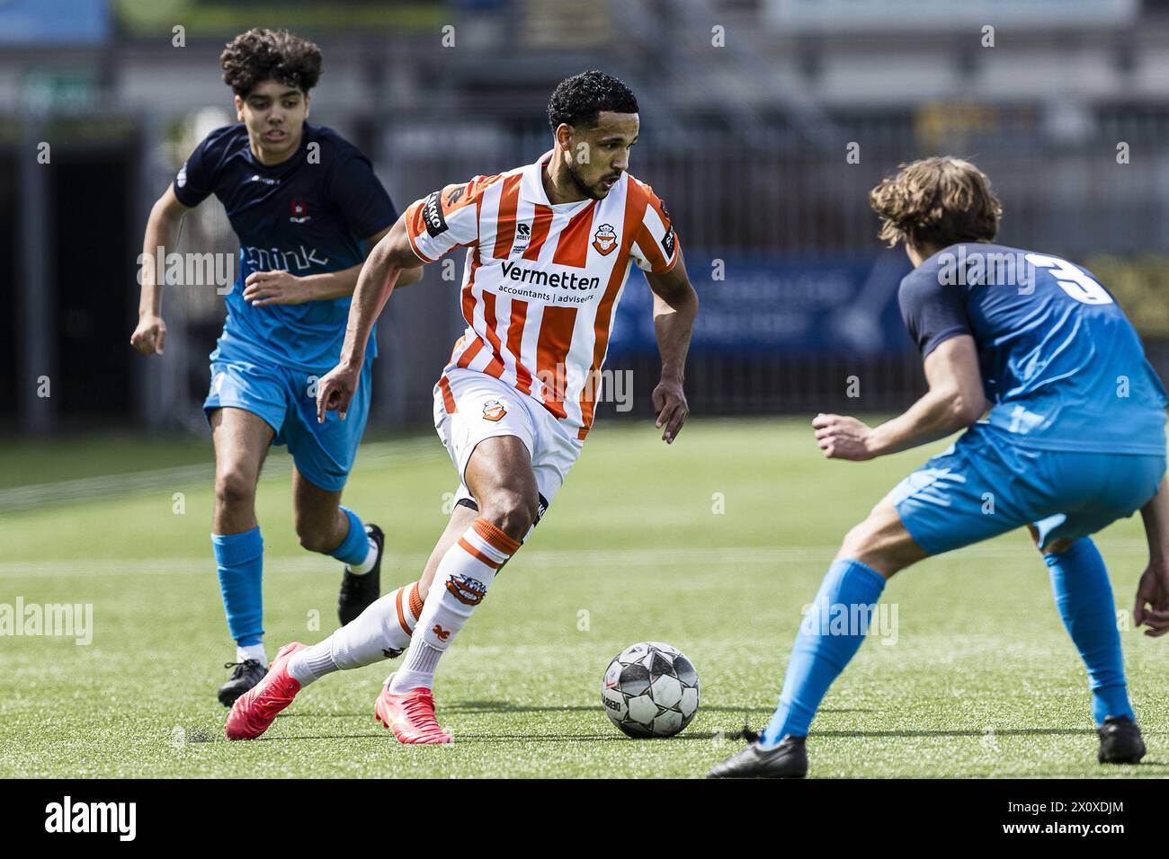 ROOSENDAAL - 14-04-2024. Atik stadium. Voetbal, season 2023-2024. RBC - SV TOP. RBC becomes ...