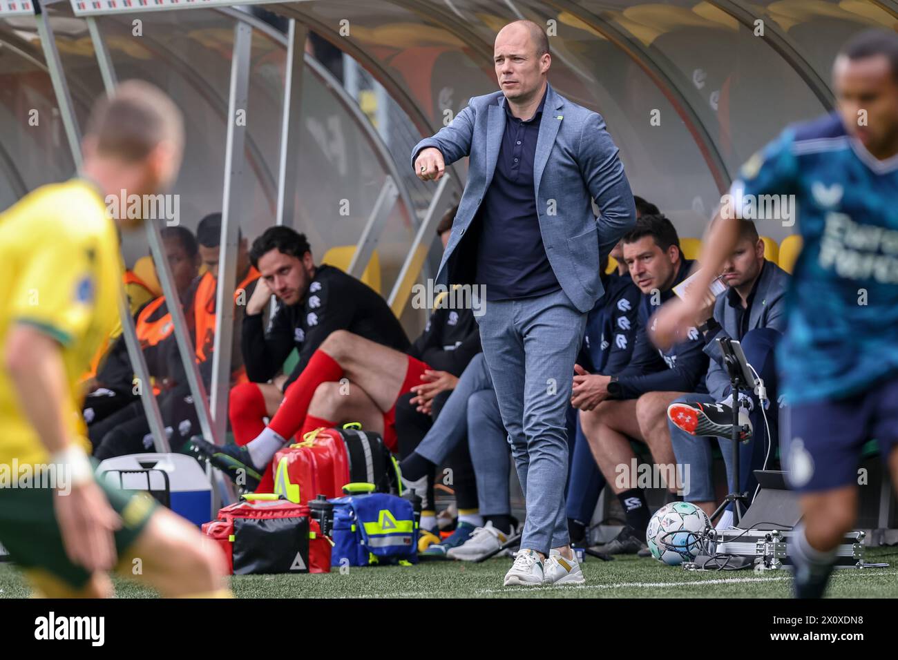 SITTARD, NETHERLANDS - APRIL 14: Head Coach Danny Buijs of Fortuna ...
