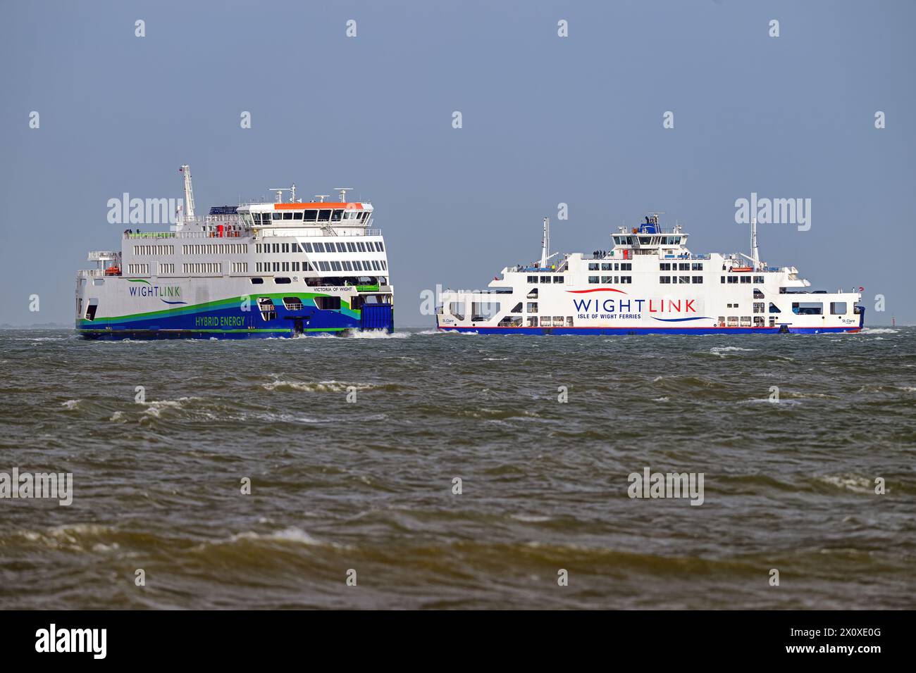 St. Clare and Victoria of Wight are ferries operated by Wightlink ... St. Clare and Victoria of Wight are ferries operated by Wightlink ...
