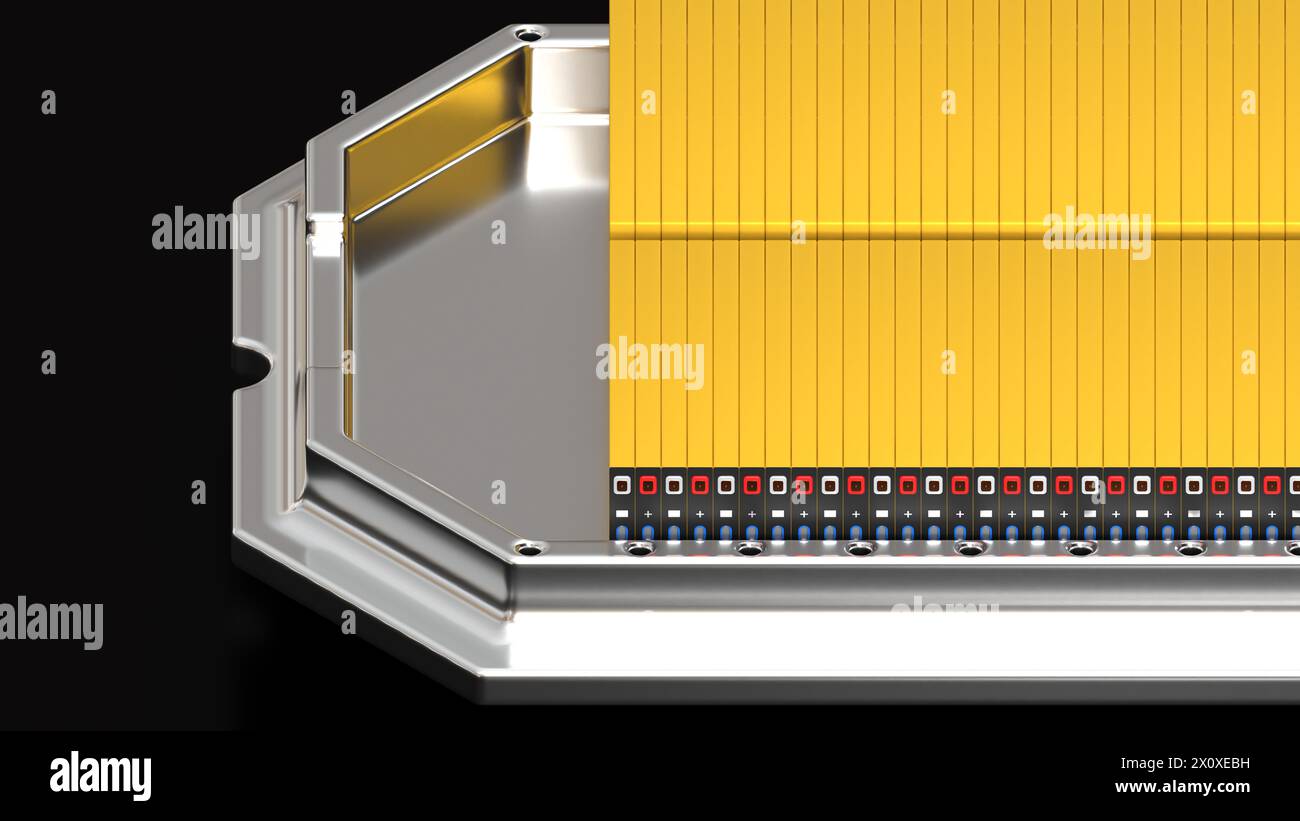 Prismatic High-capacity Battery pack for electric vehicles, LFP cell ...