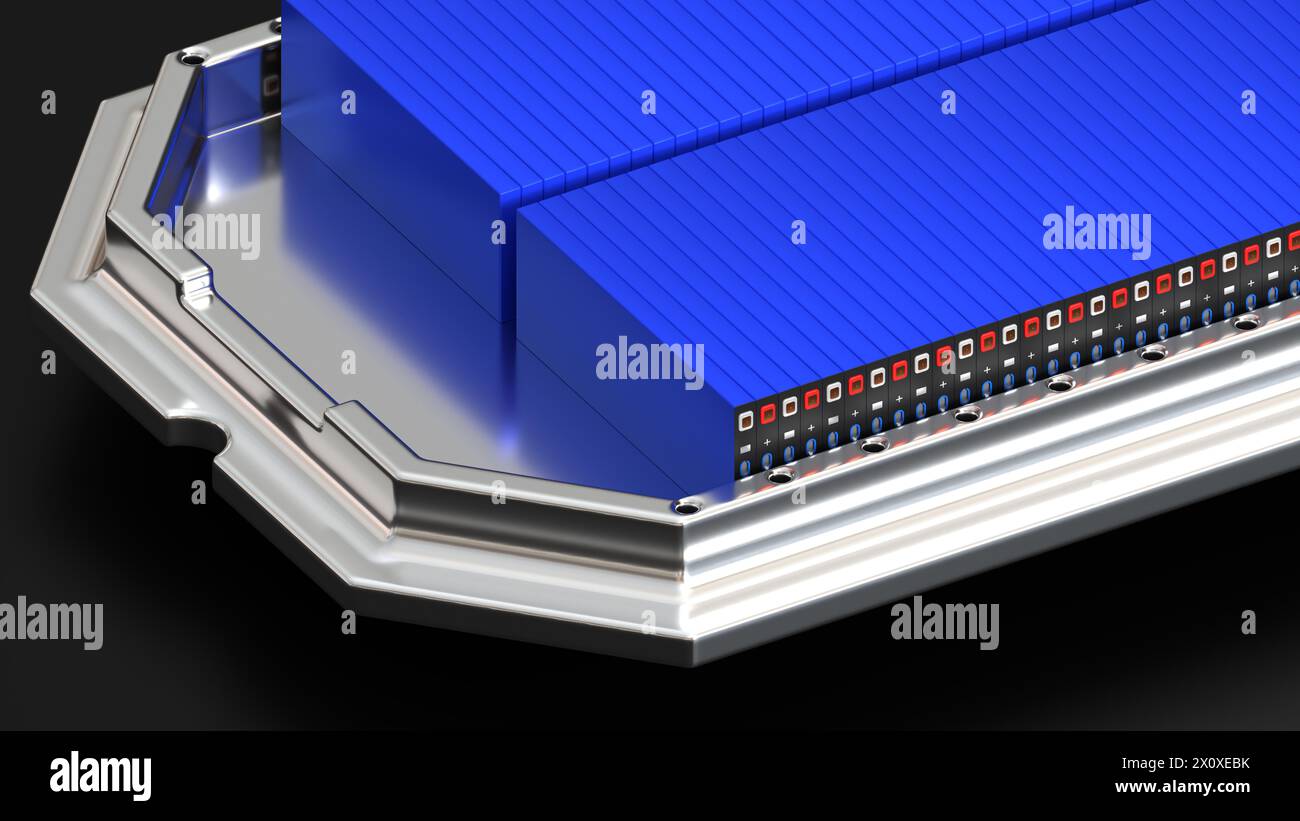 Prismatic High-capacity Battery pack for electric vehicles, LFP cell ...