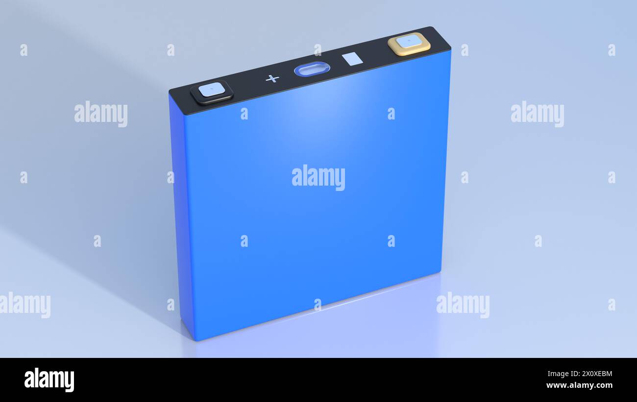 prismatic cell, rectangular lithium ion phosphate LFP battery for ...