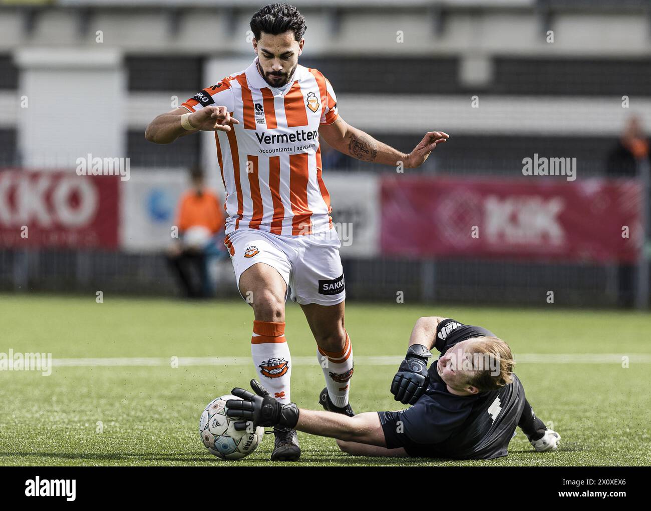 ROOSENDAAL - 14-04-2024. Atik stadium. Voetbal, season 2023-2024. RBC ...