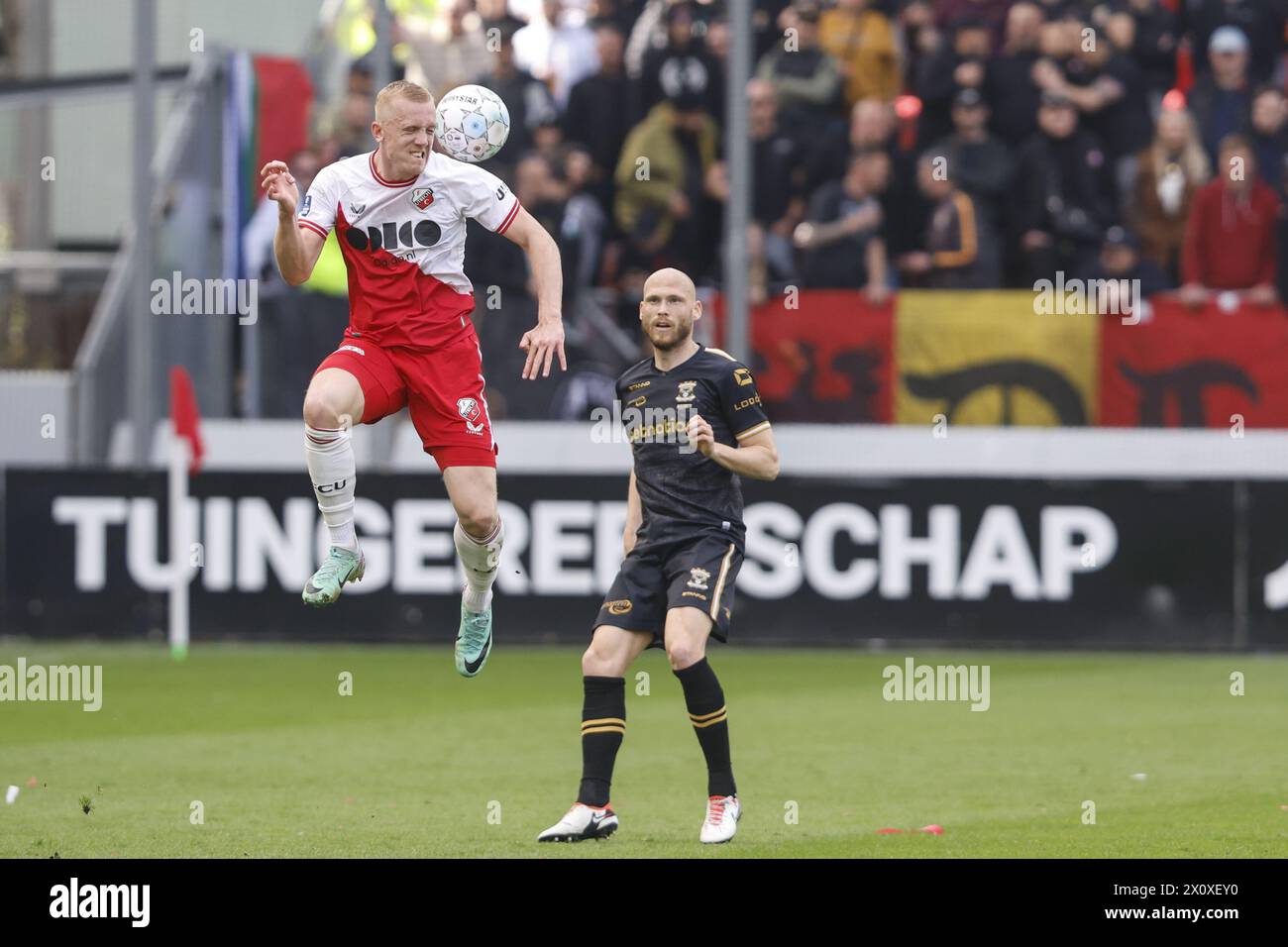 Utrecht, Netherlands. 14th Apr, 2024. UTRECHT, Stadium De Galgenwaard ...
