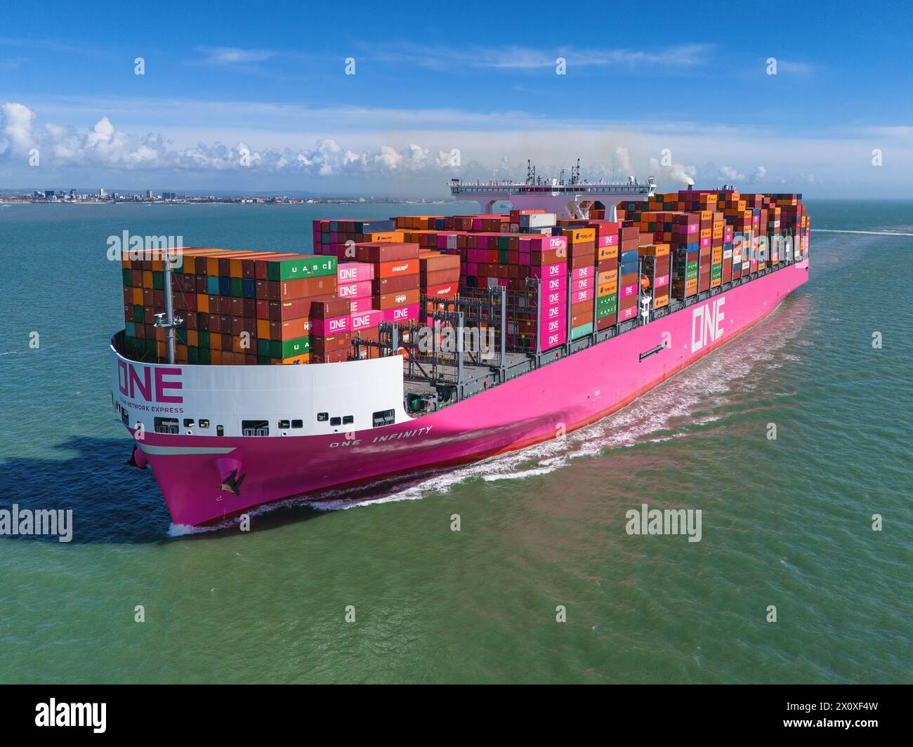 One Infinity is an Ultra-Large Container Carrier operated by Ocean ...