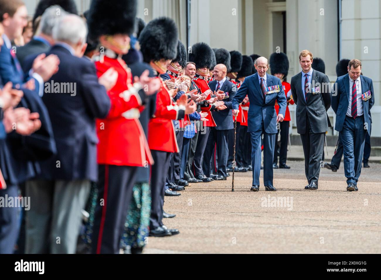 London, UK. 14th Apr, 2024. HRH The Duke of Kent stands down as ...