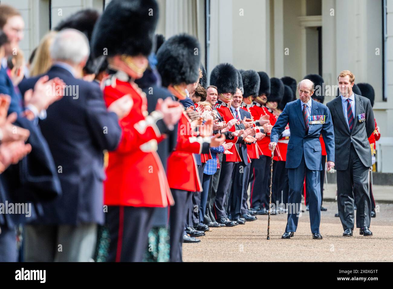 London, UK. 14th Apr, 2024. HRH The Duke of Kent stands down as ...