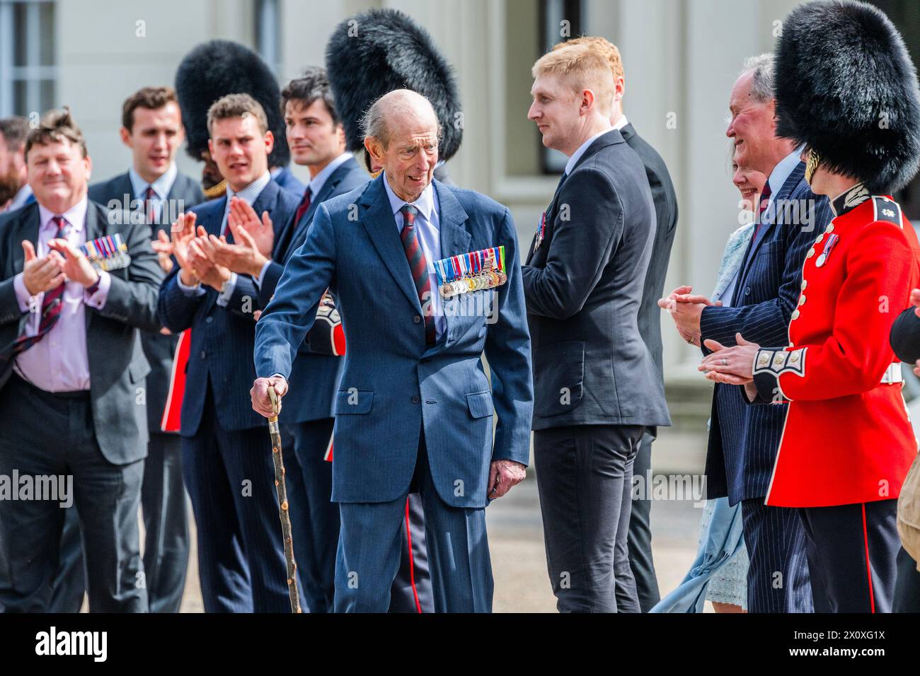 London, UK. 14th Apr, 2024. HRH The Duke of Kent stands down as ...