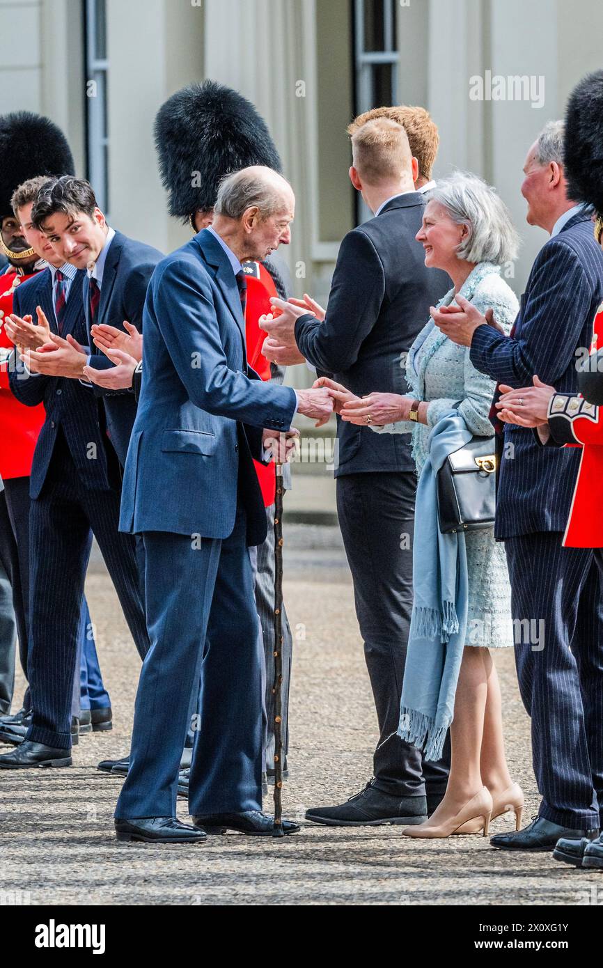 London, UK. 14th Apr, 2024. HRH The Duke of Kent stands down as ...