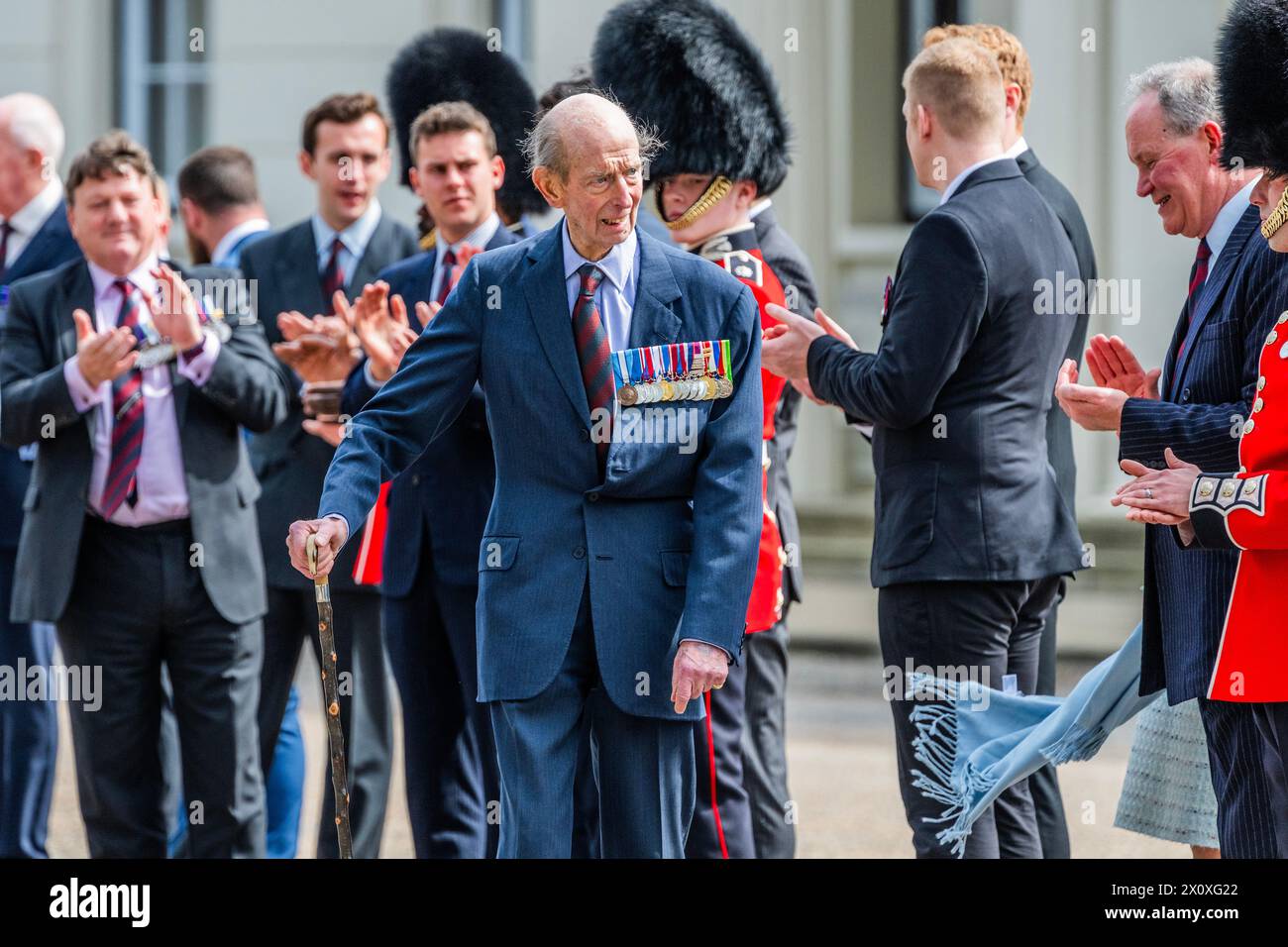 London, UK. 14th Apr, 2024. HRH The Duke of Kent stands down as ...