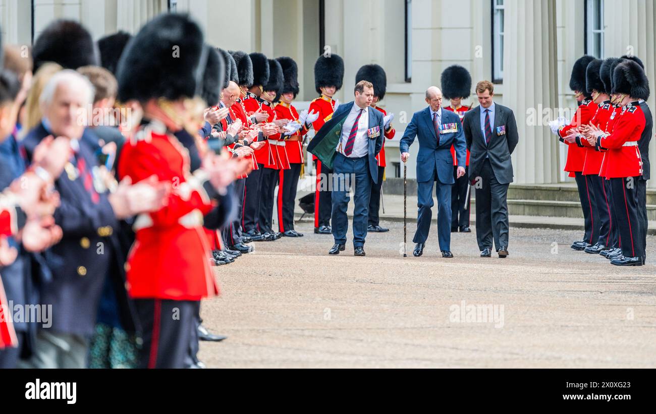 London, UK. 14th Apr, 2024. HRH The Duke of Kent stands down as ...