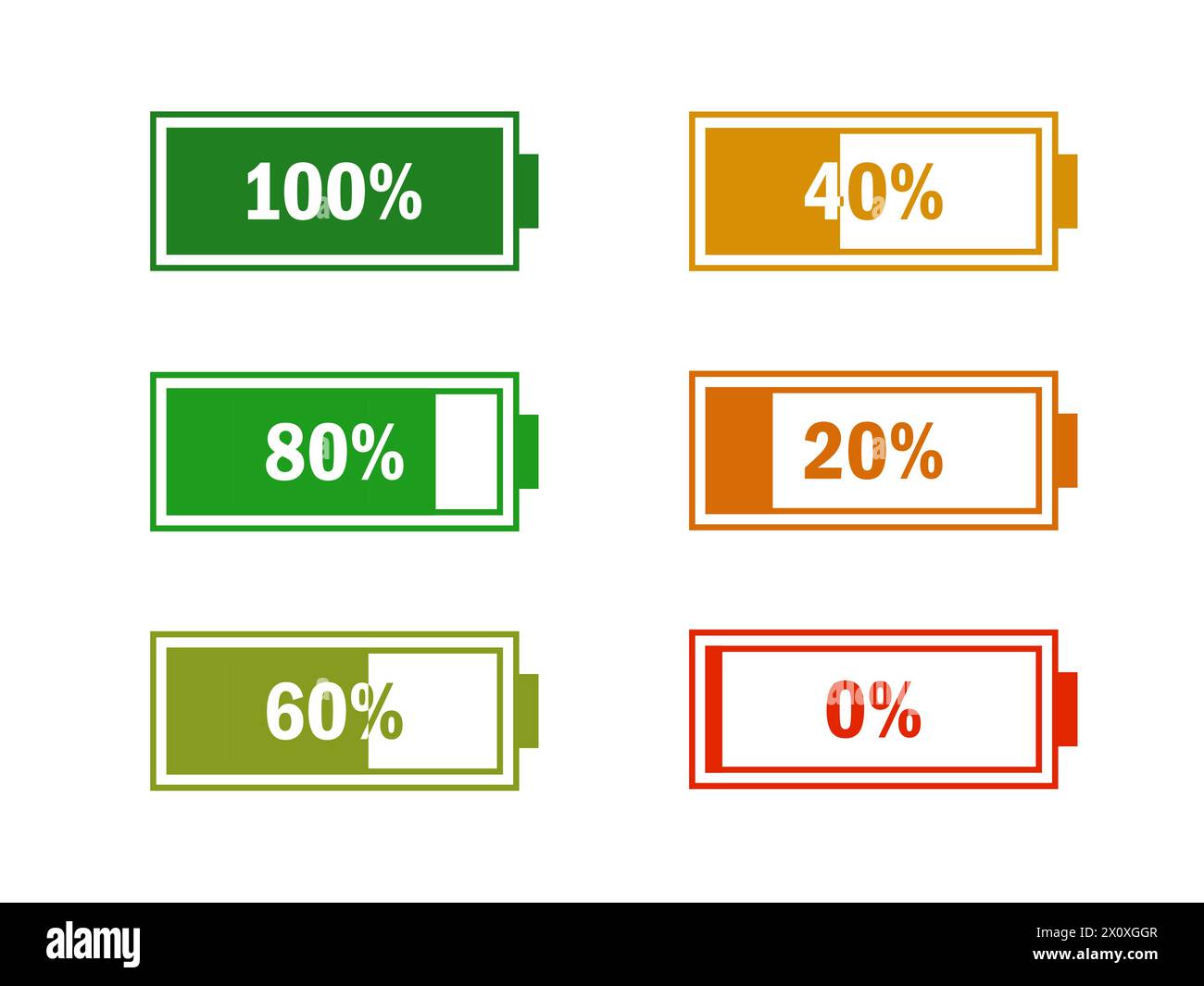 100 percent charge Stock Vector Images - Alamy