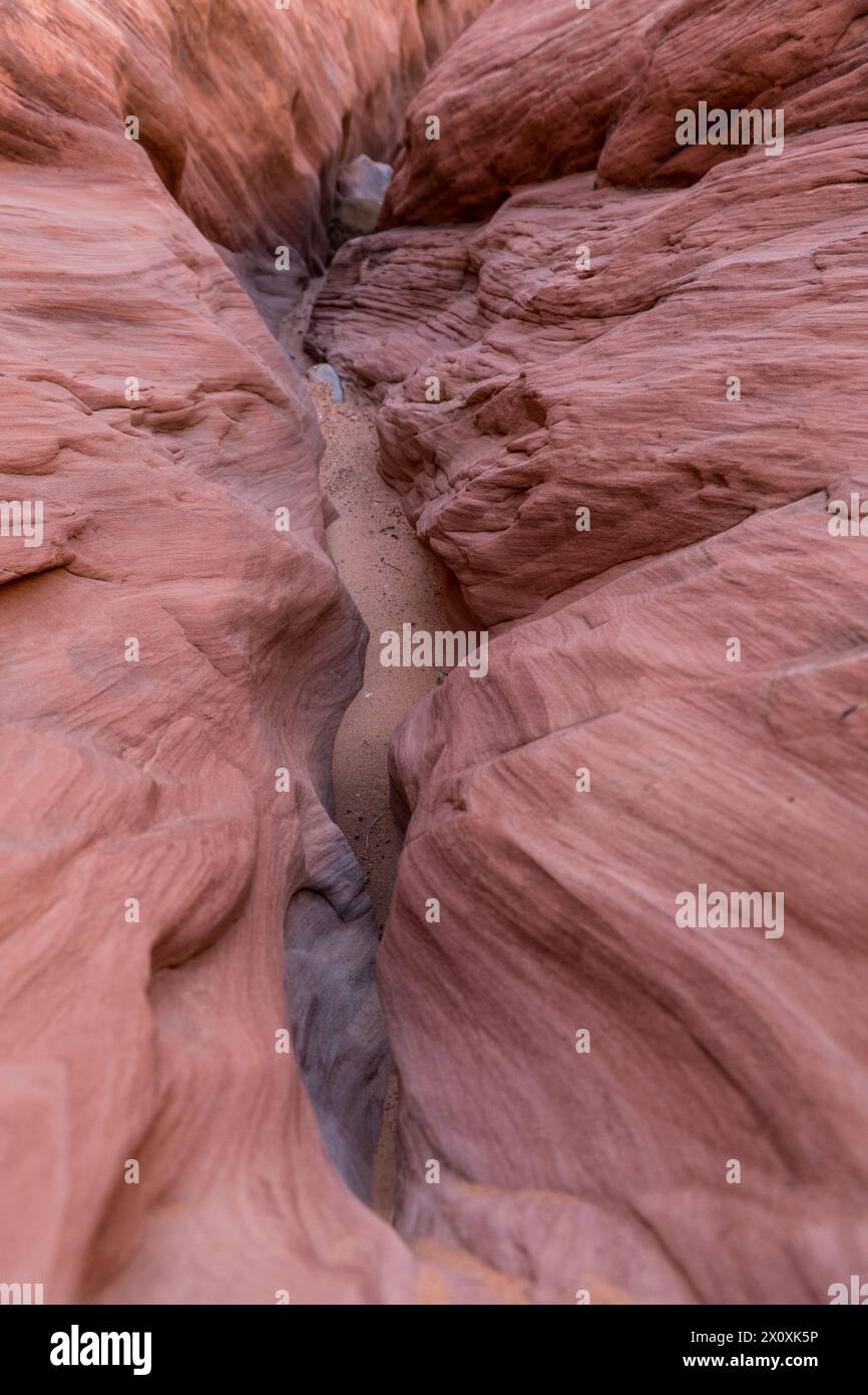 Hike to the Broken Bow Arch, Utah Stock Photo - Alamy