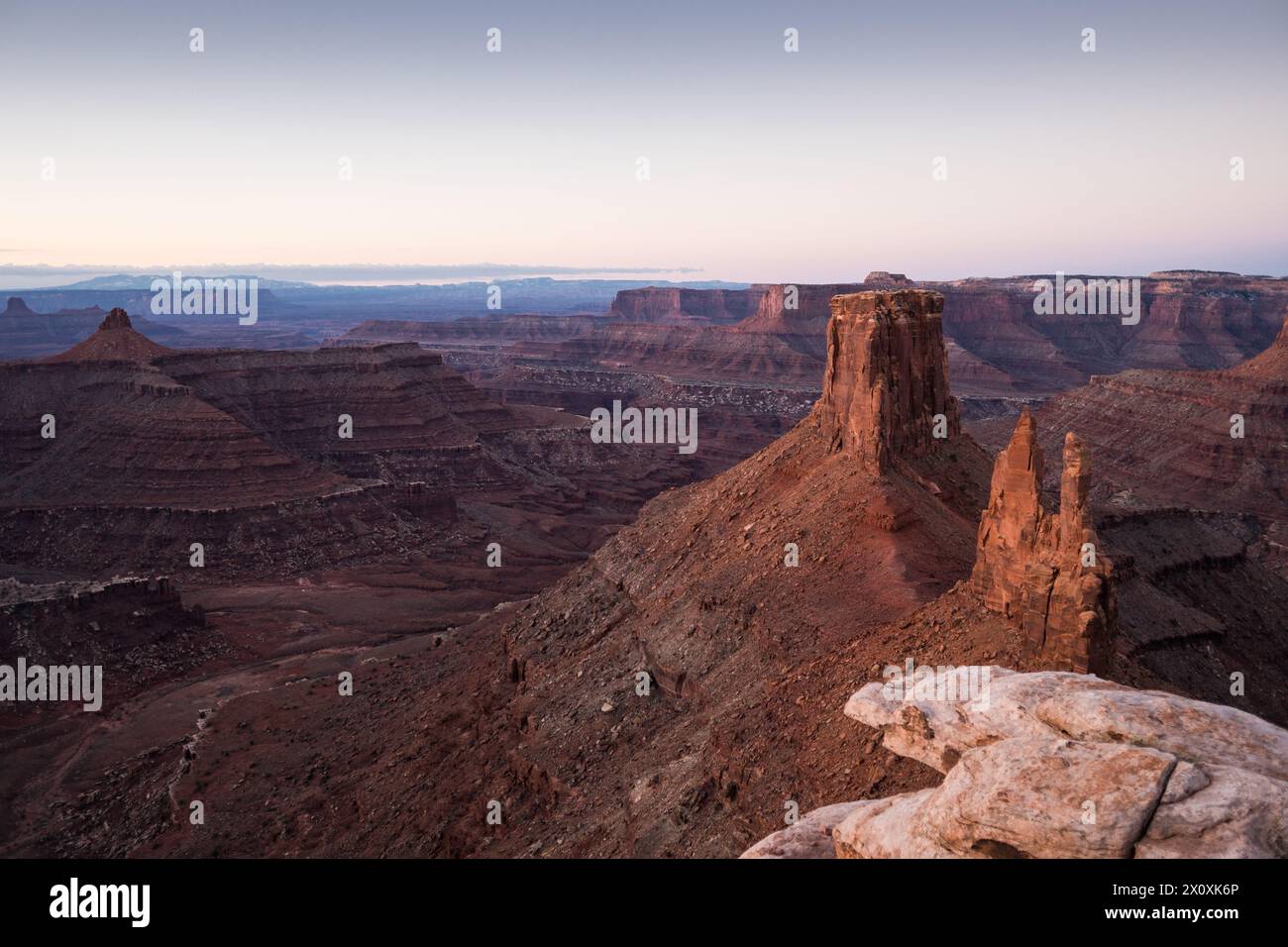 Marlboro Point during sunrise, Moab, Utah Stock Photo - Alamy