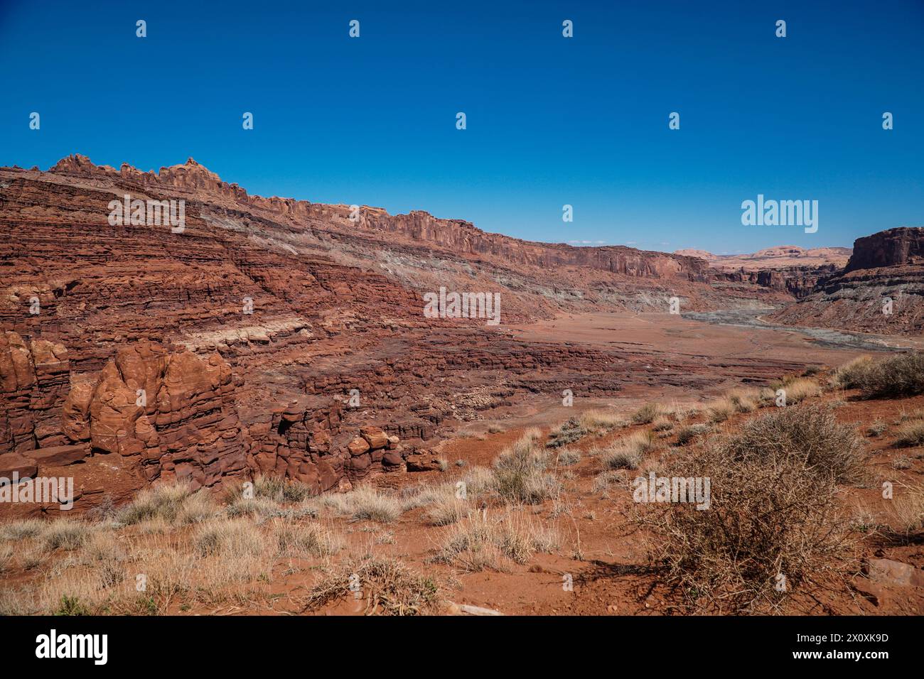 Chicken Corners road near Moab, Utah Stock Photo - Alamy
