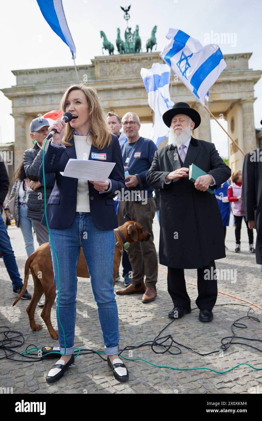 Berlin, Germany. 14th Apr, 2024. Ottilie Klein (CDU) speaks at the ...