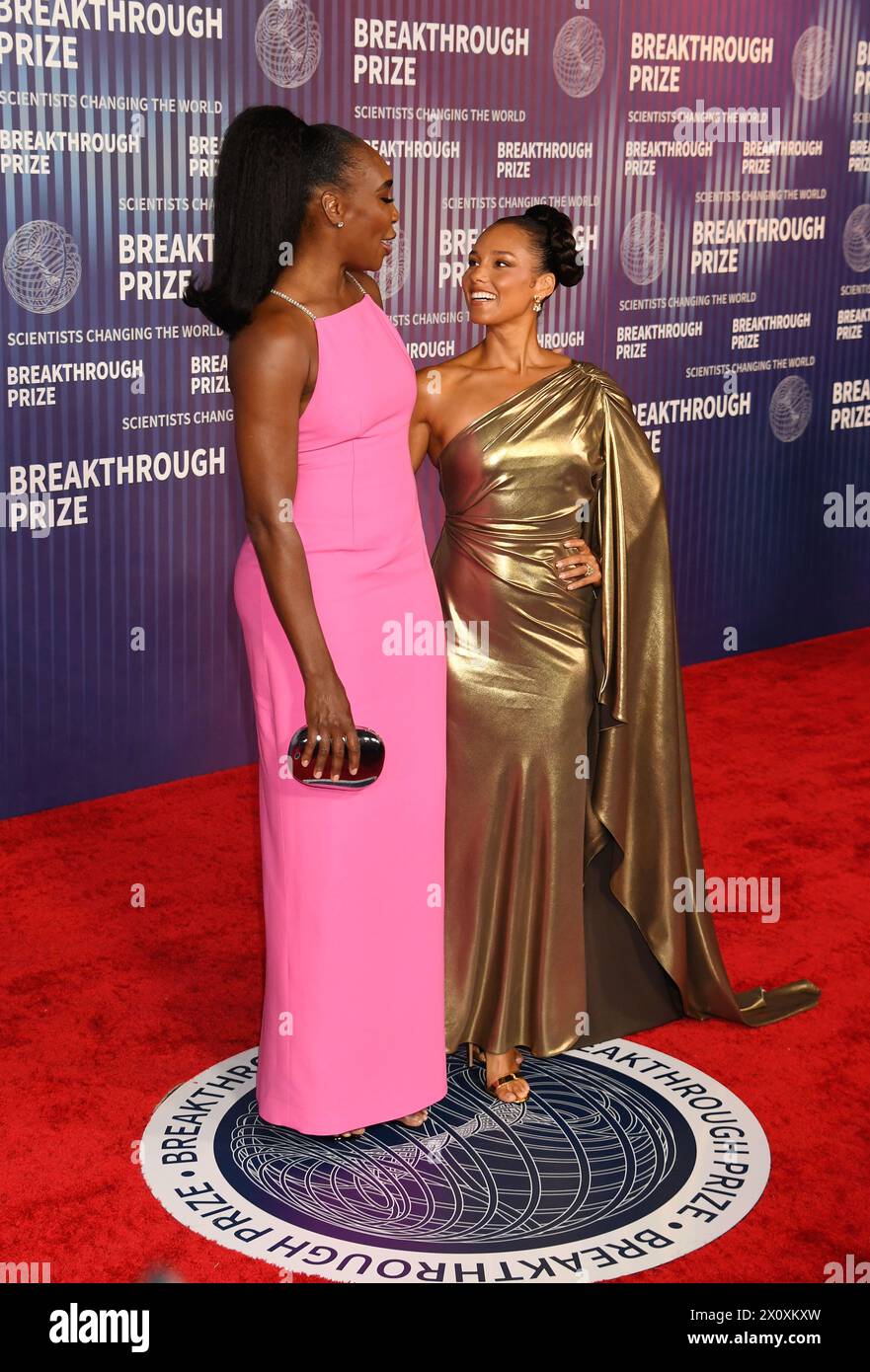 LOS ANGELES, CALIFORNIA - APRIL 13: (L-R) Venus Williams and Alicia ...