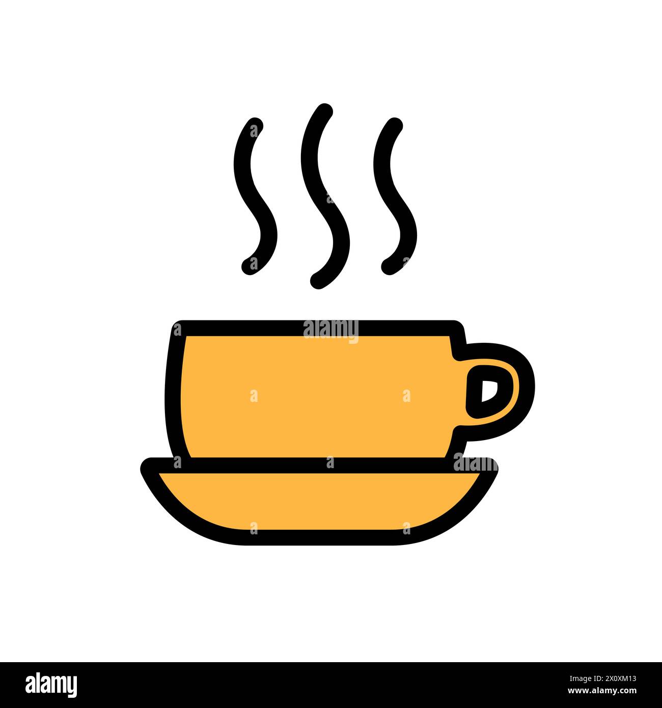 Coffee cup icon. Tea cup symbol. Vector clipart Stock Vector Image ...
